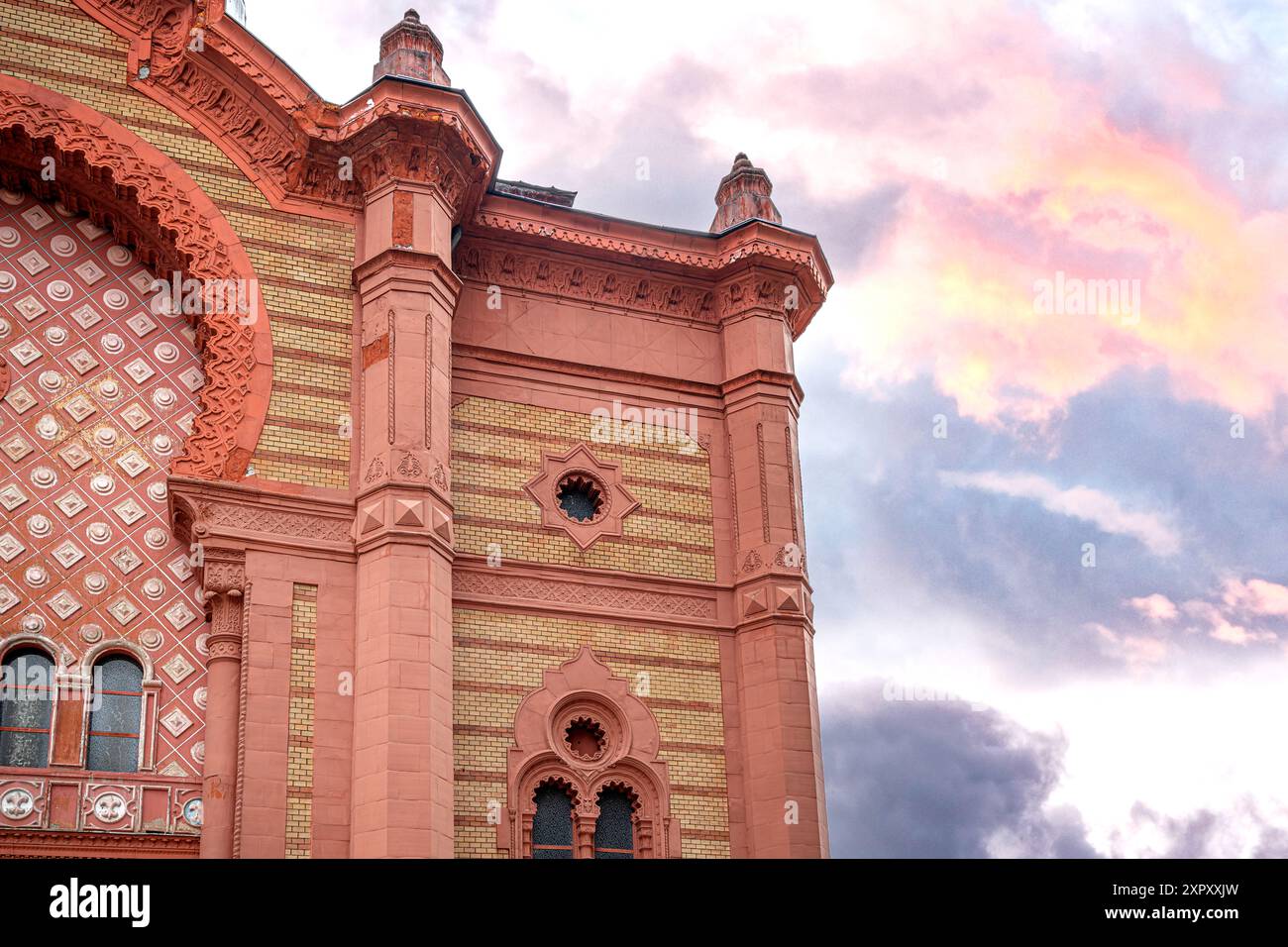 Elements of the building of the synagogue Stock Photo - Alamy