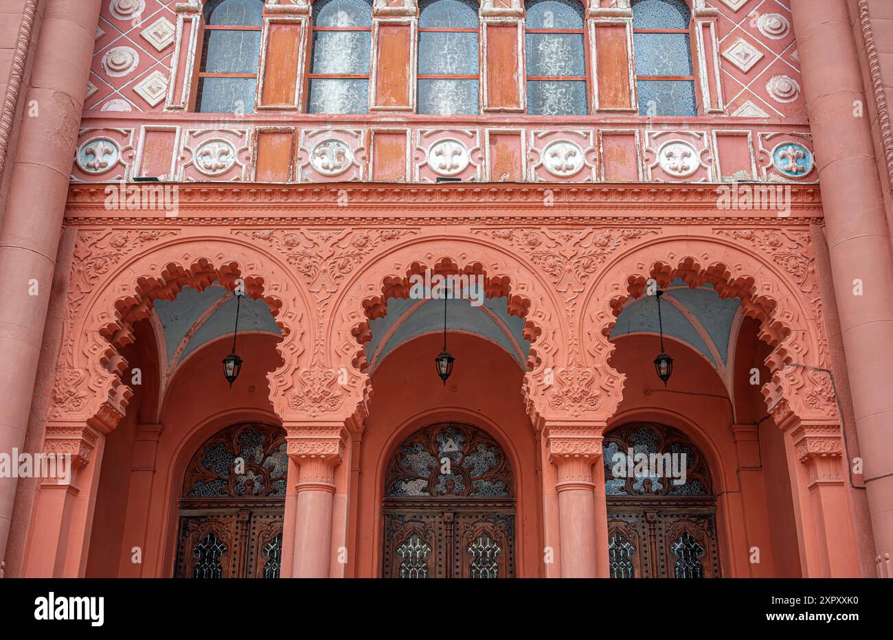 Elements of the building of the synagogue Stock Photo - Alamy