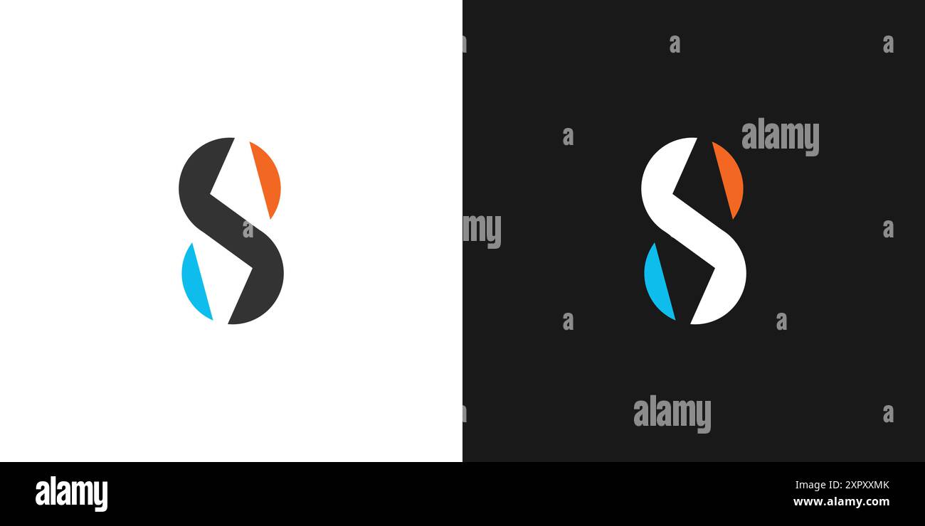 Modern and unique S logo design Stock Vector Image & Art - Alamy