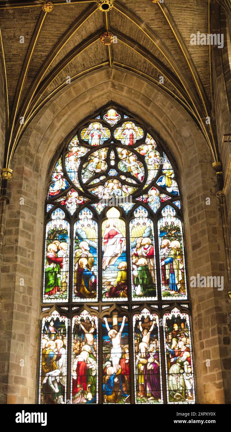 Interior of St Giles' Cathedral, Edinburgh Stock Photo - Alamy