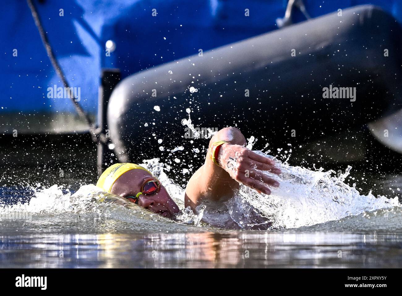 Paris, France. 08th Aug, 2024. Moesha Johnson of Australia competes in ...