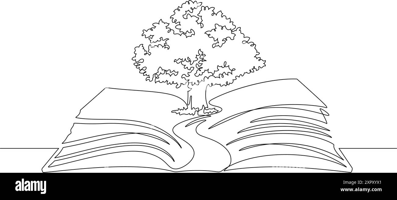 Tree of life line drawing hi-res stock photography and images - Alamy