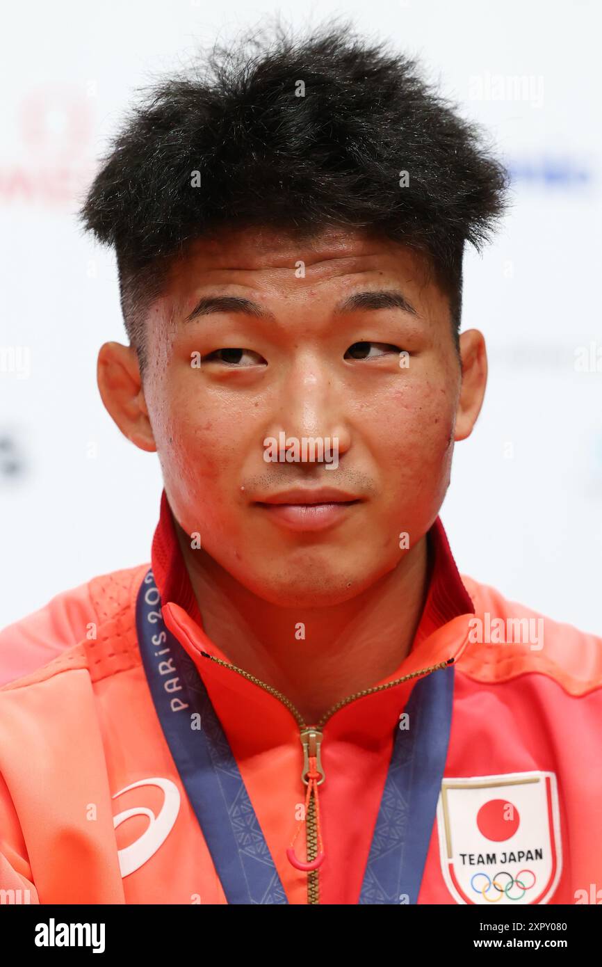 Paris, France. 8th Aug, 2024. Nao Kusaka (JPN) Wrestling : Gold ...