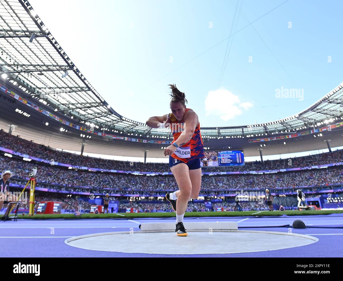 Paris, France. 8th Aug, 2024. Jessica Schilder of the Netherlands ...