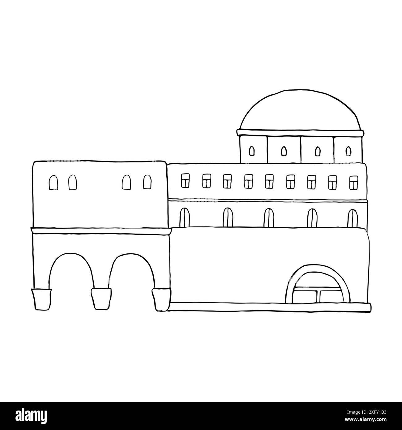 Damascus Home Stock Vector Images Alamy