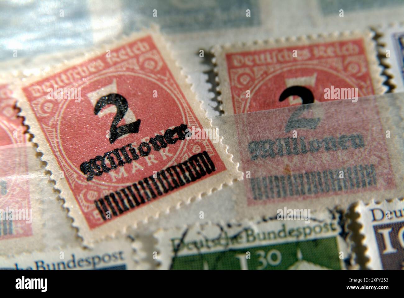 Philately. Germany postage stamp Deutsches Reich (Weimar Republic ...