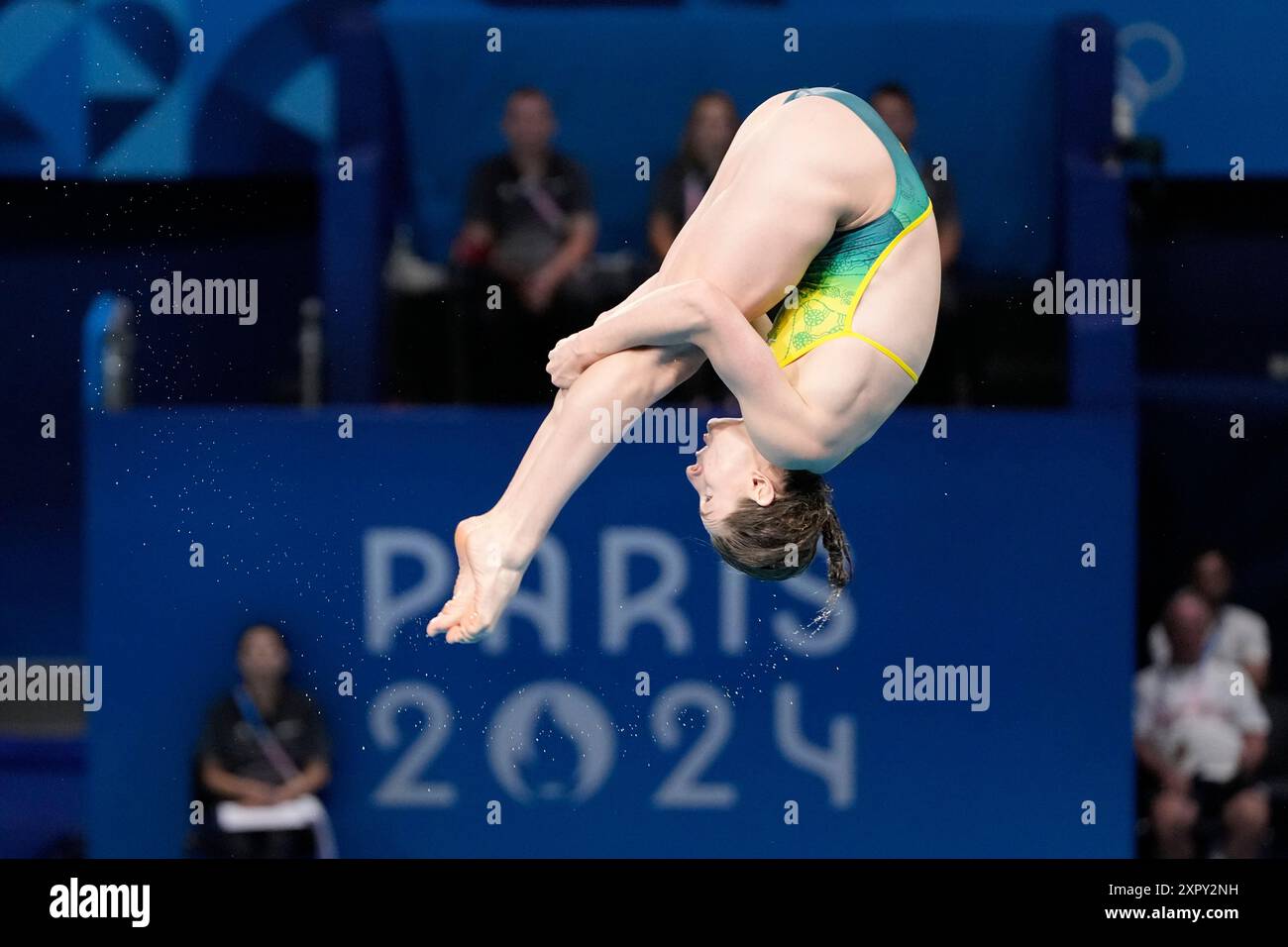 Australia's Maddison Keeney competes in the women's 3m springboard ...