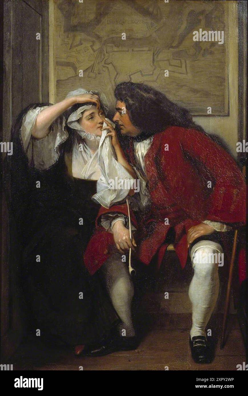 Leslie, Charles Robert; A Scene from Tristram Shandy ('Uncle Toby and ...