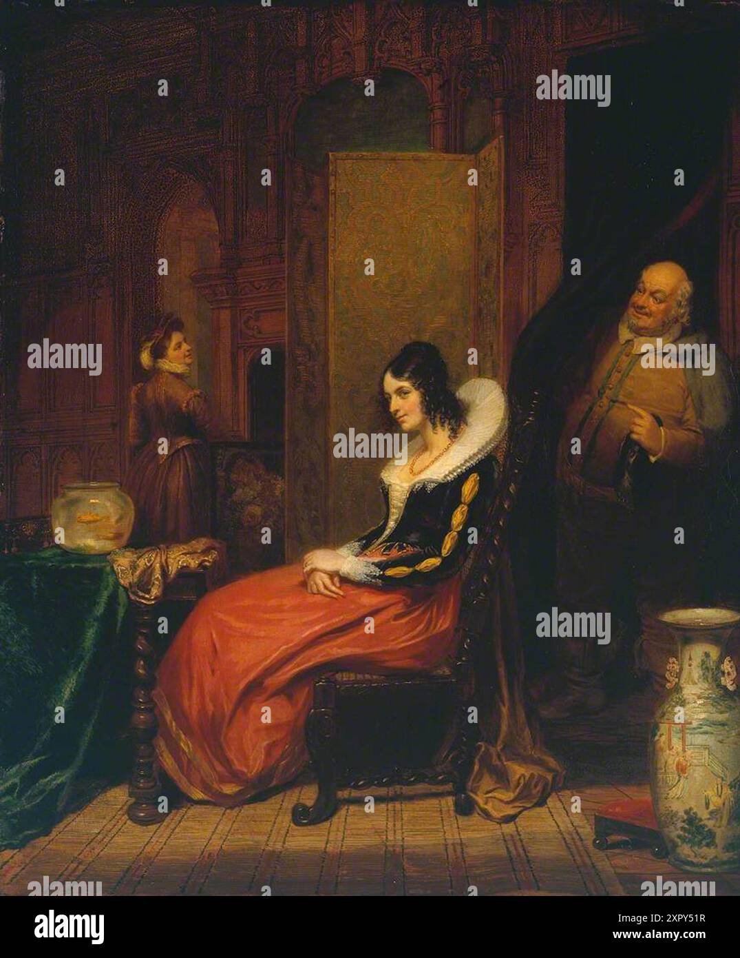 Clint, George; Falstaff's Assignation with Mrs Ford; Tate; http://www ...