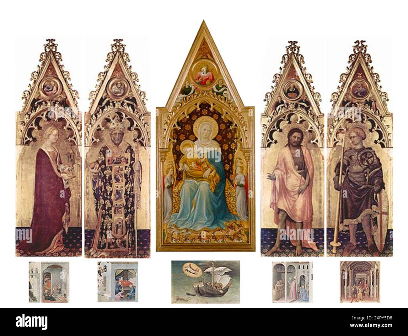 Polyptych artwork hi-res stock photography and images - Alamy