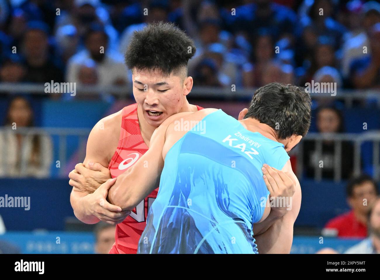 KUSAKA Nao, Japan winning the gold medal (JPN) vs Zhadrayev Demeu (KAZ ...