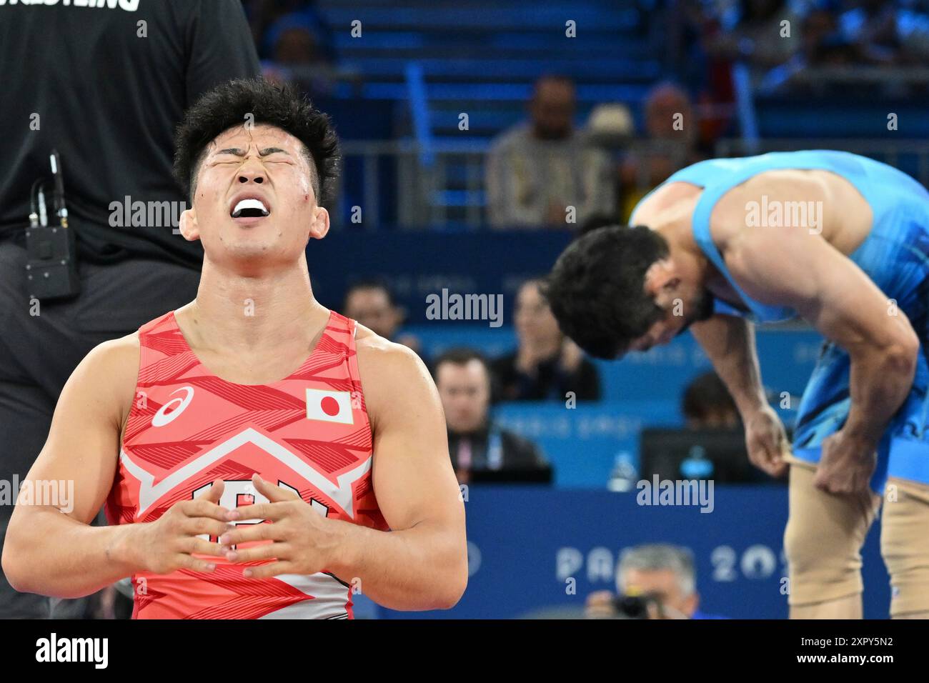 KUSAKA Nao, Japan winning the gold medal (JPN) vs Zhadrayev Demeu (KAZ ...