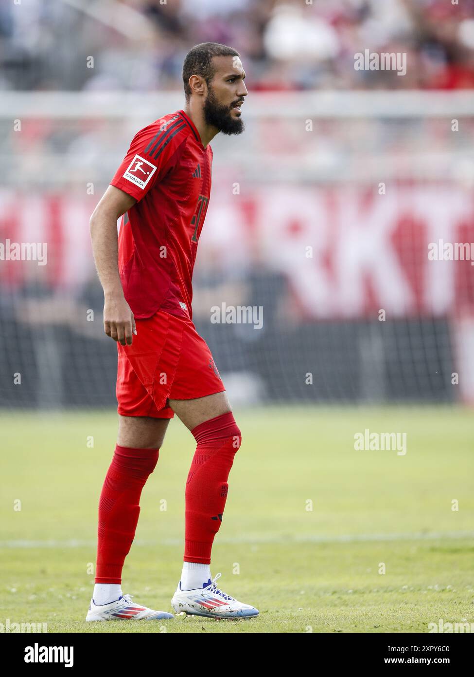 JULICH - Noussair Mazraoui of FC Bayern Munchen during the friendly match between 1.FC Duren and ...