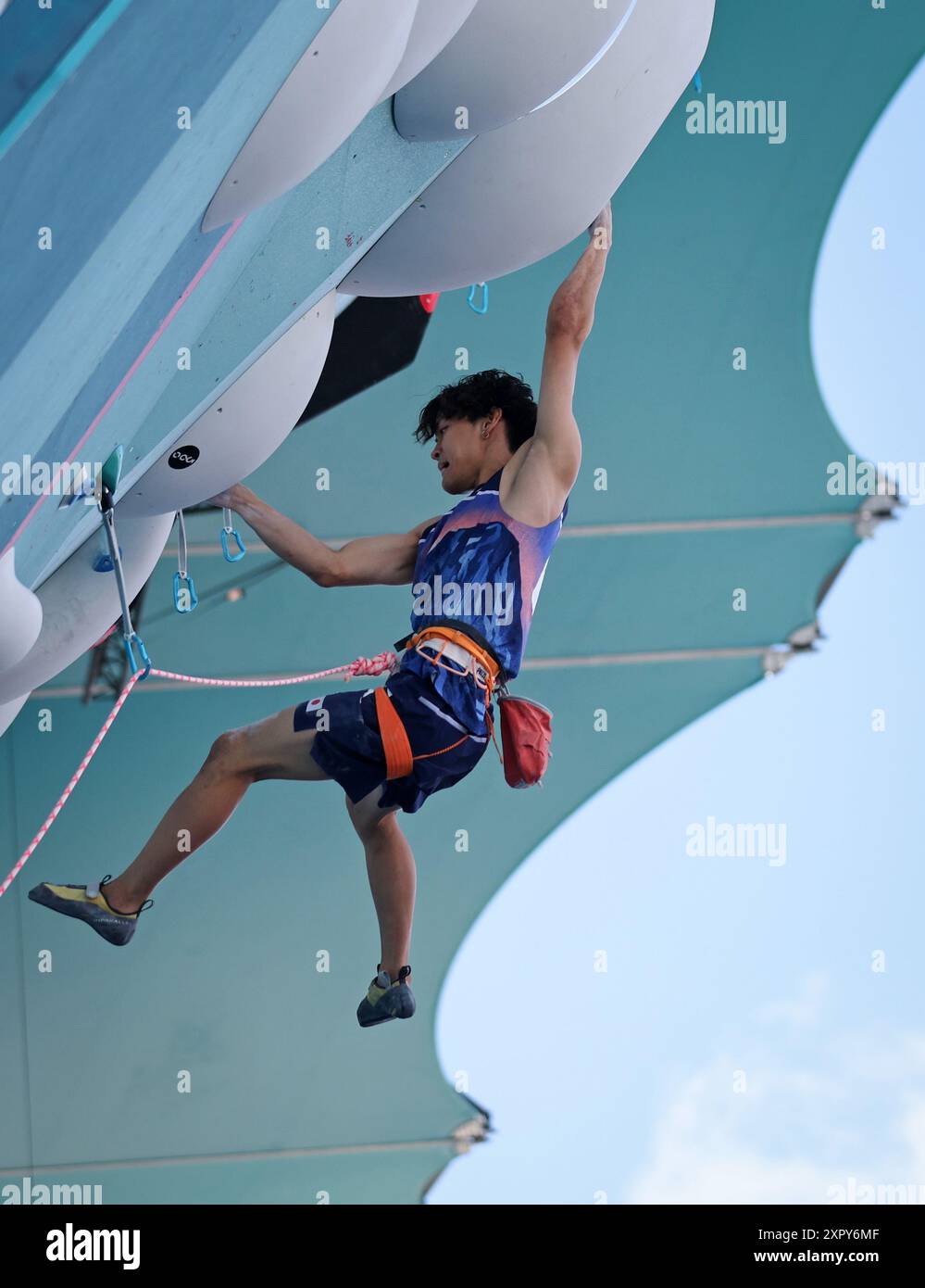 PARIS, FRANCE - AUGUST 07: Tomoa Narasaki of Japan competes during the ...
