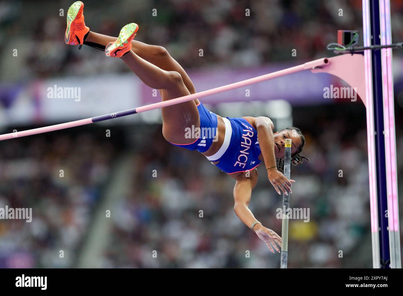PARIS, FRANCE - AUGUST 7: Marie-Julie Bonnin of France during the Women ...