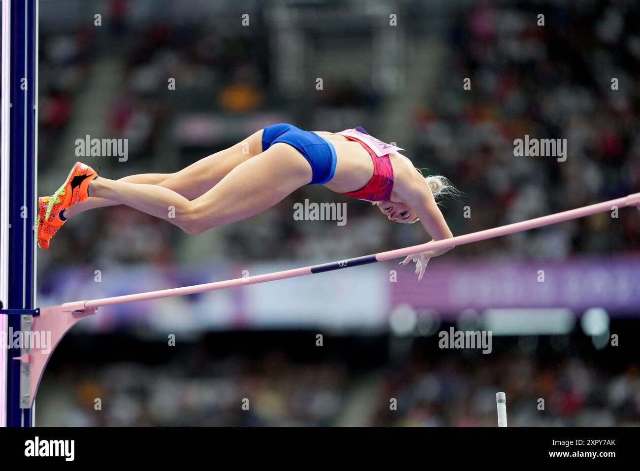 PARIS, FRANCE - AUGUST 7: Katie Moon of United States during the Women ...