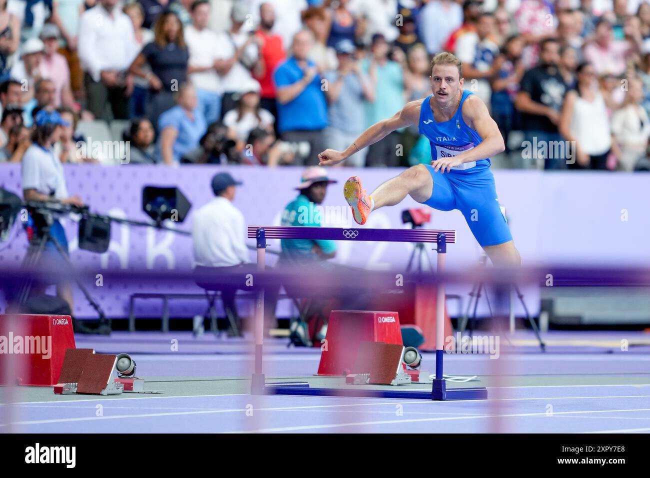 PARIS, FRANCE - AUGUST 7: Alessandro Sibilio of Italy during the Men's ...