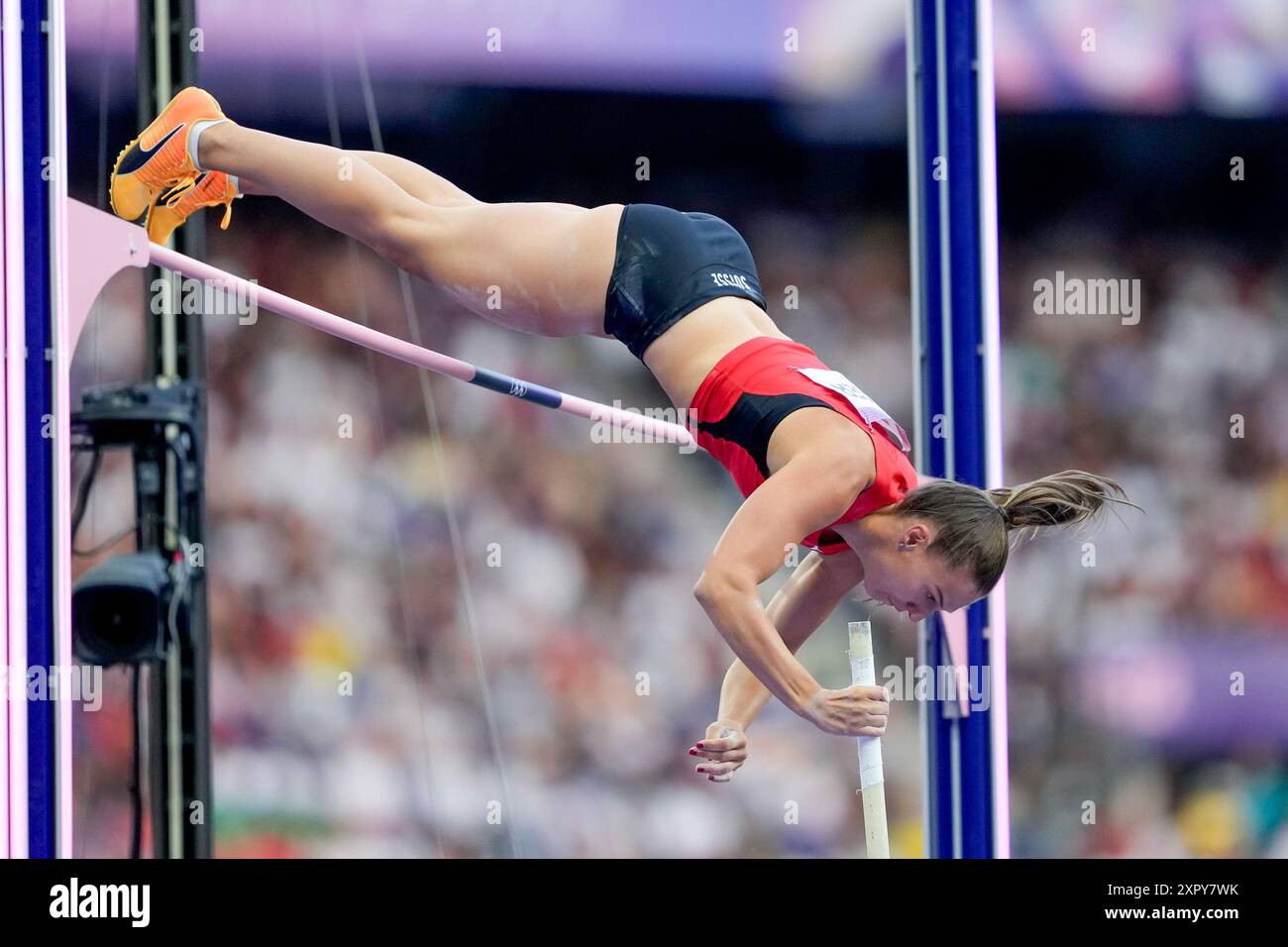 Paris, France. 07th Aug, 2024. PARIS, FRANCE - AUGUST 7: Angelica Moser ...