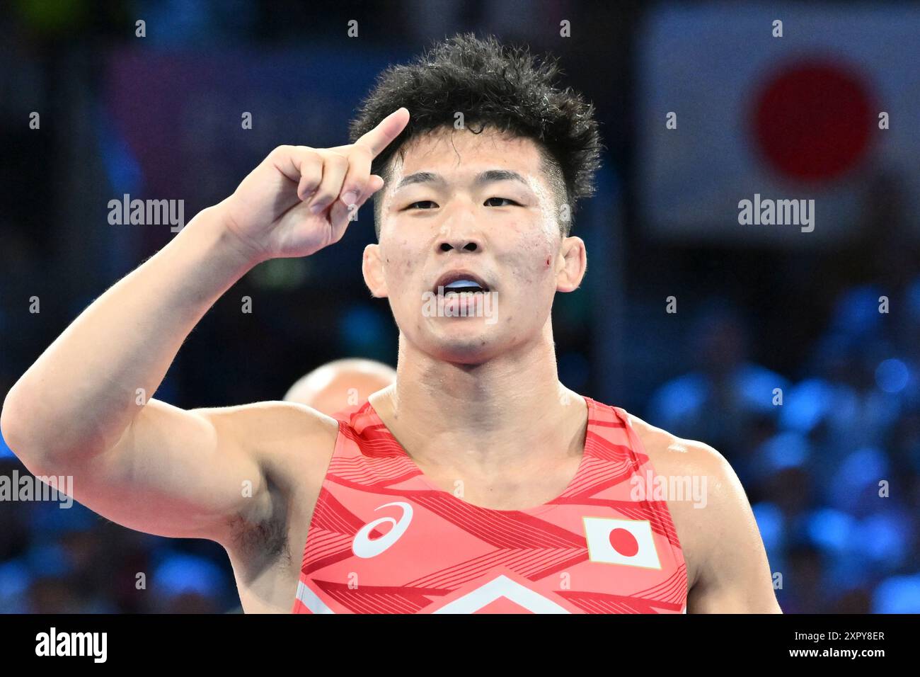 Paris, France. 07 August 2024, KUSAKA Nao, Japan (JPN) winning vs ...