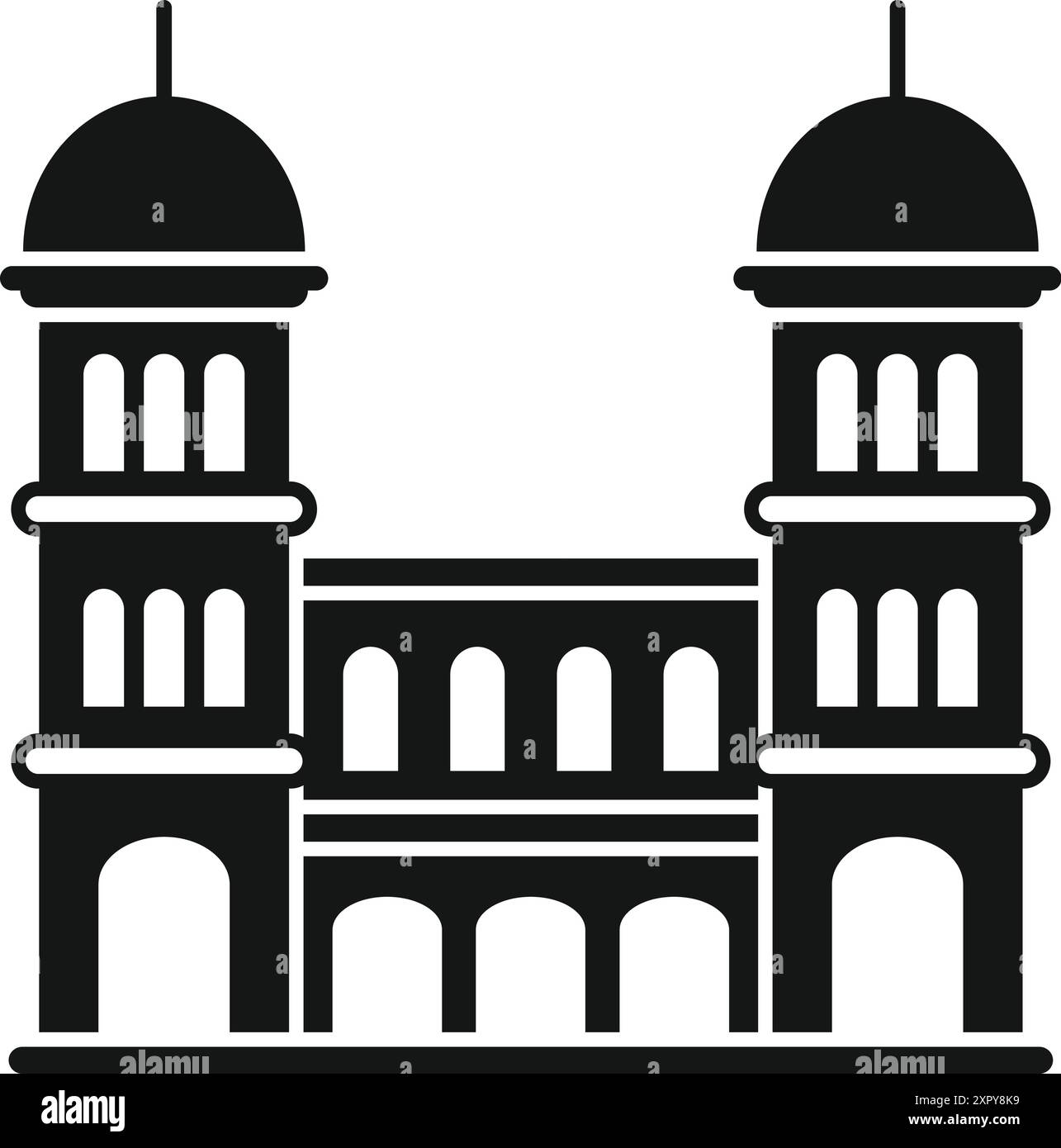 Symmetrical exterior Cut Out Stock Images & Pictures - Alamy