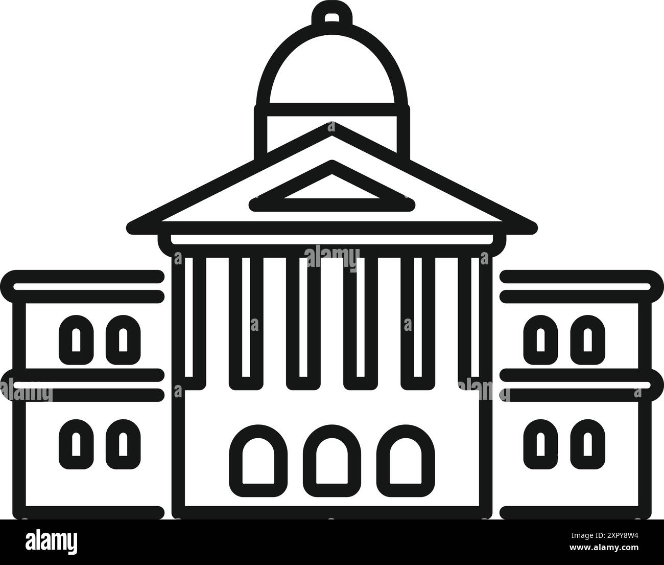 Federal judicial power Stock Vector Images - Alamy
