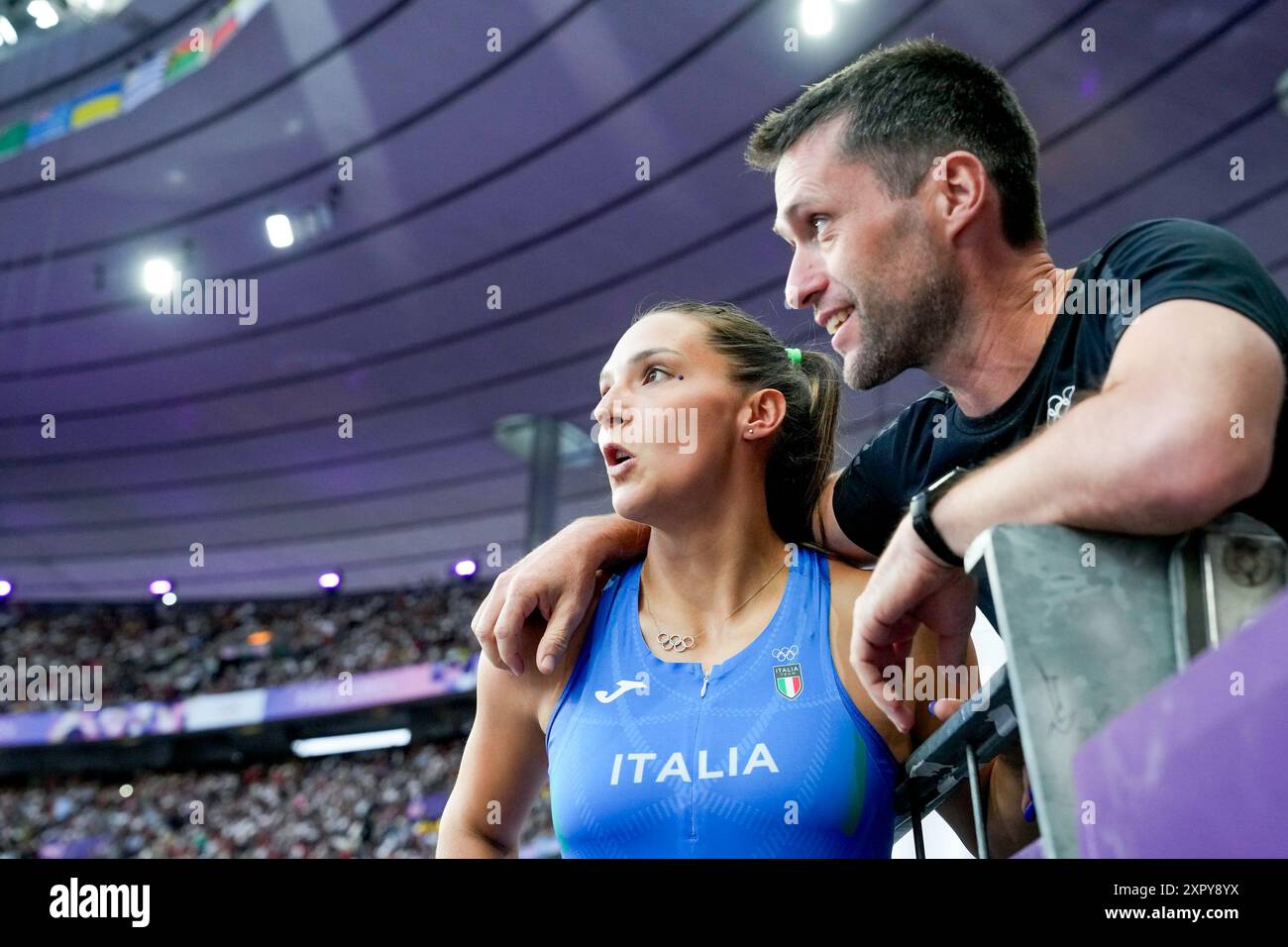 Paris, France. 07th Aug, 2024. PARIS, FRANCE - AUGUST 7: Elisa ...