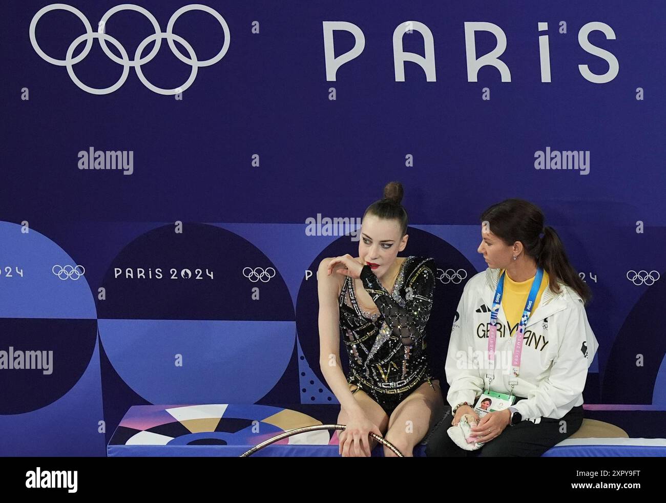 Paris, France. 08th Aug, 2024. Olympics, Paris 2024, gymnastics ...