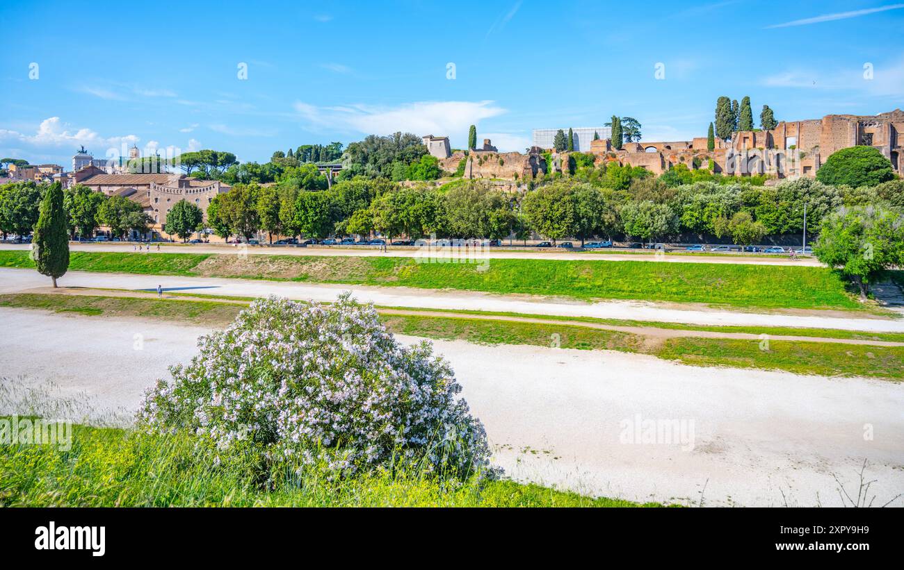 The Circus Maximus, Italian: Circo Massimo, an ancient Roman chariot ...