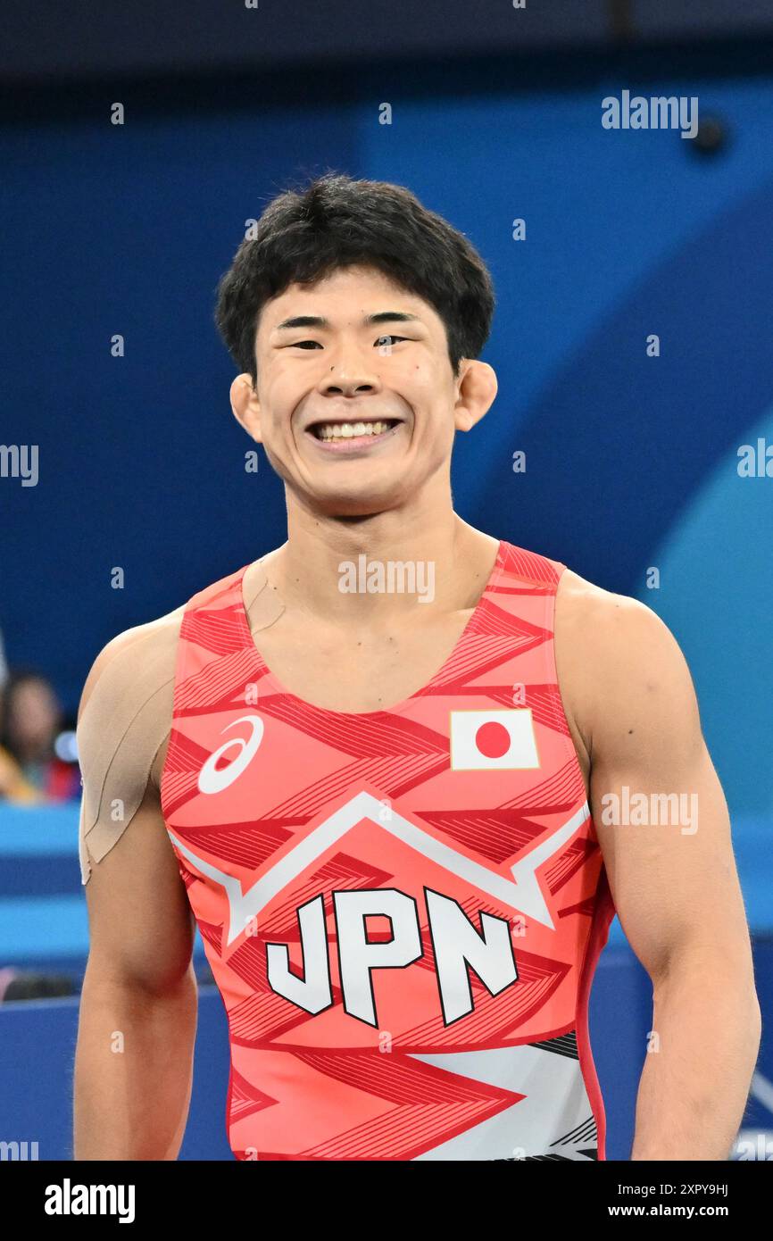 Paris, France. 07 August 2024, SOGABE Kyotaro Japan (JPN) vsORTA Luis ...