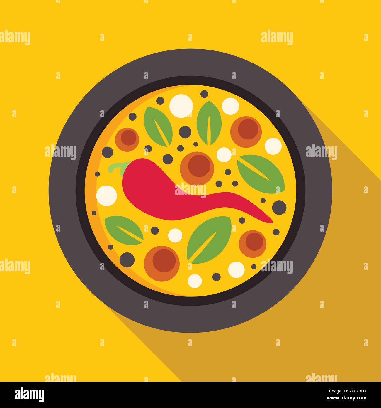 Traditional indian cuisine vegetarian thali Stock Vector Images - Alamy