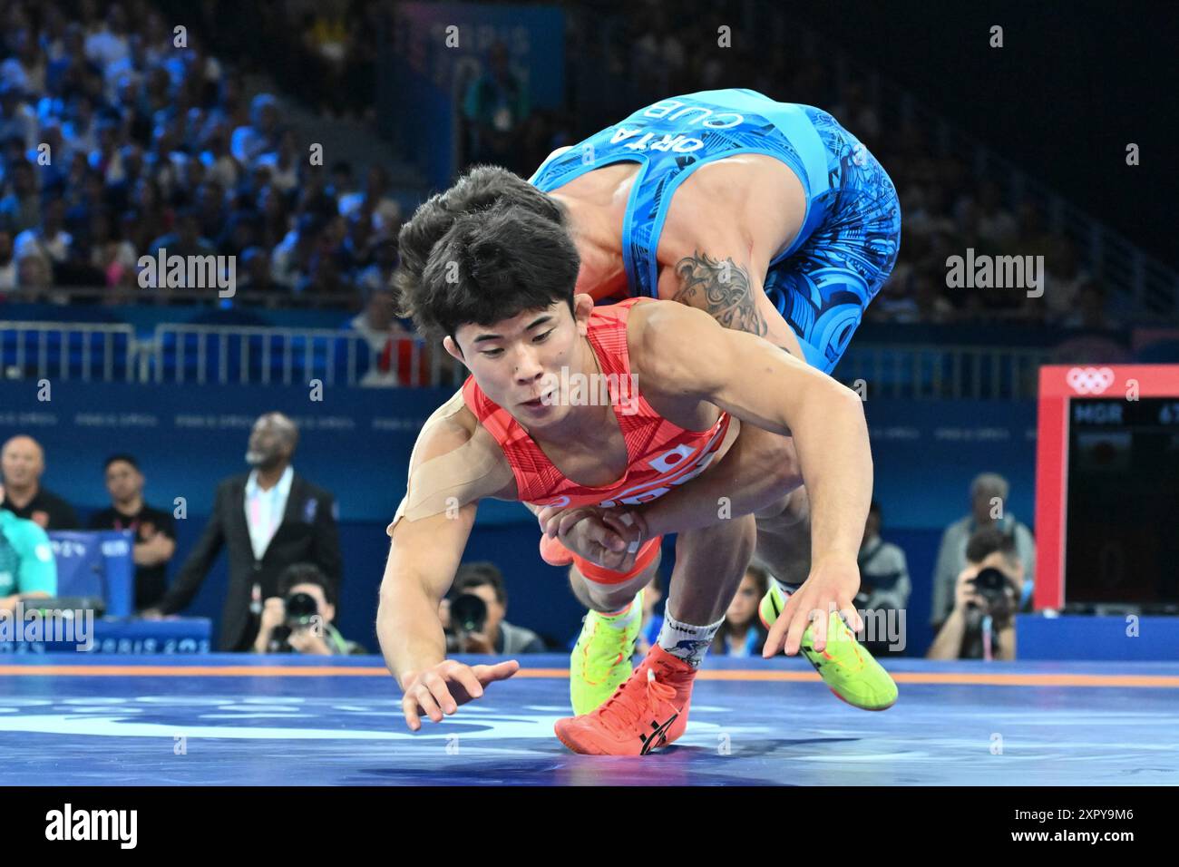 Paris, France. 07 August 2024, SOGABE Kyotaro Japan (JPN) vsORTA Luis ...