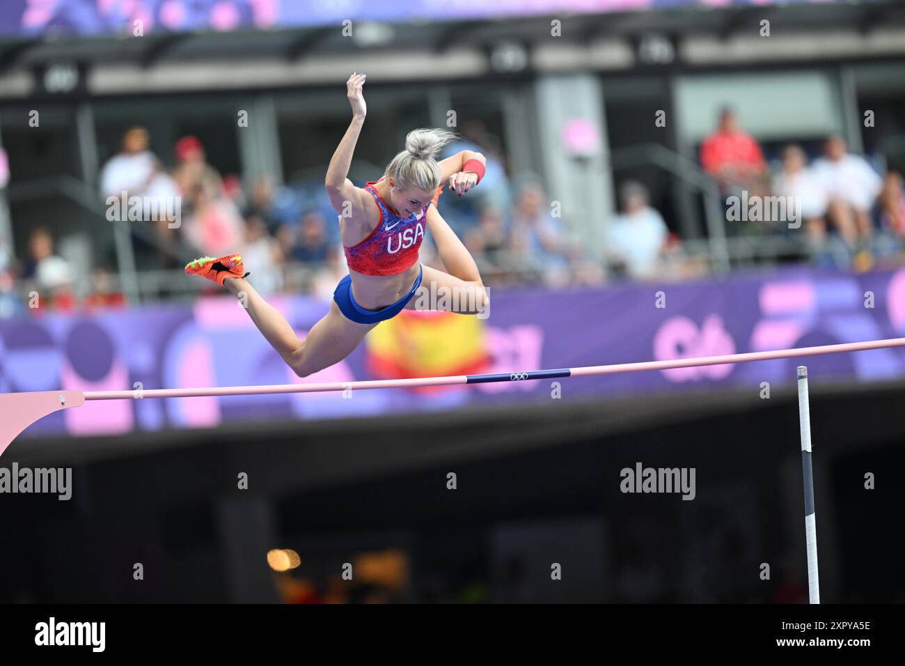 Katie Moon of USA Silver medal, Athletics, Women's Pole Vault Final ...
