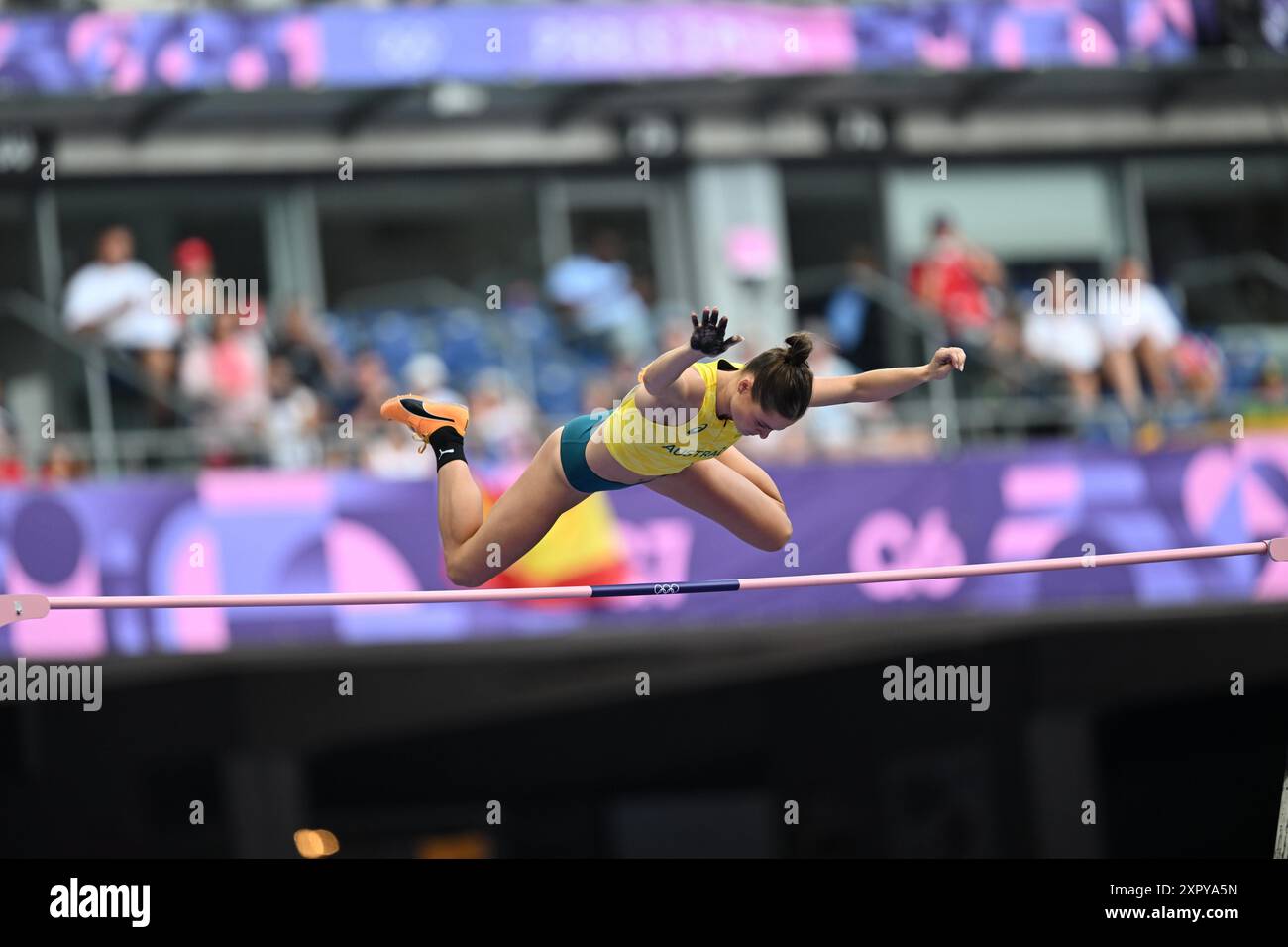 Nina Kennedy of Australia Gold medal, Athletics, Women's Pole Vault ...