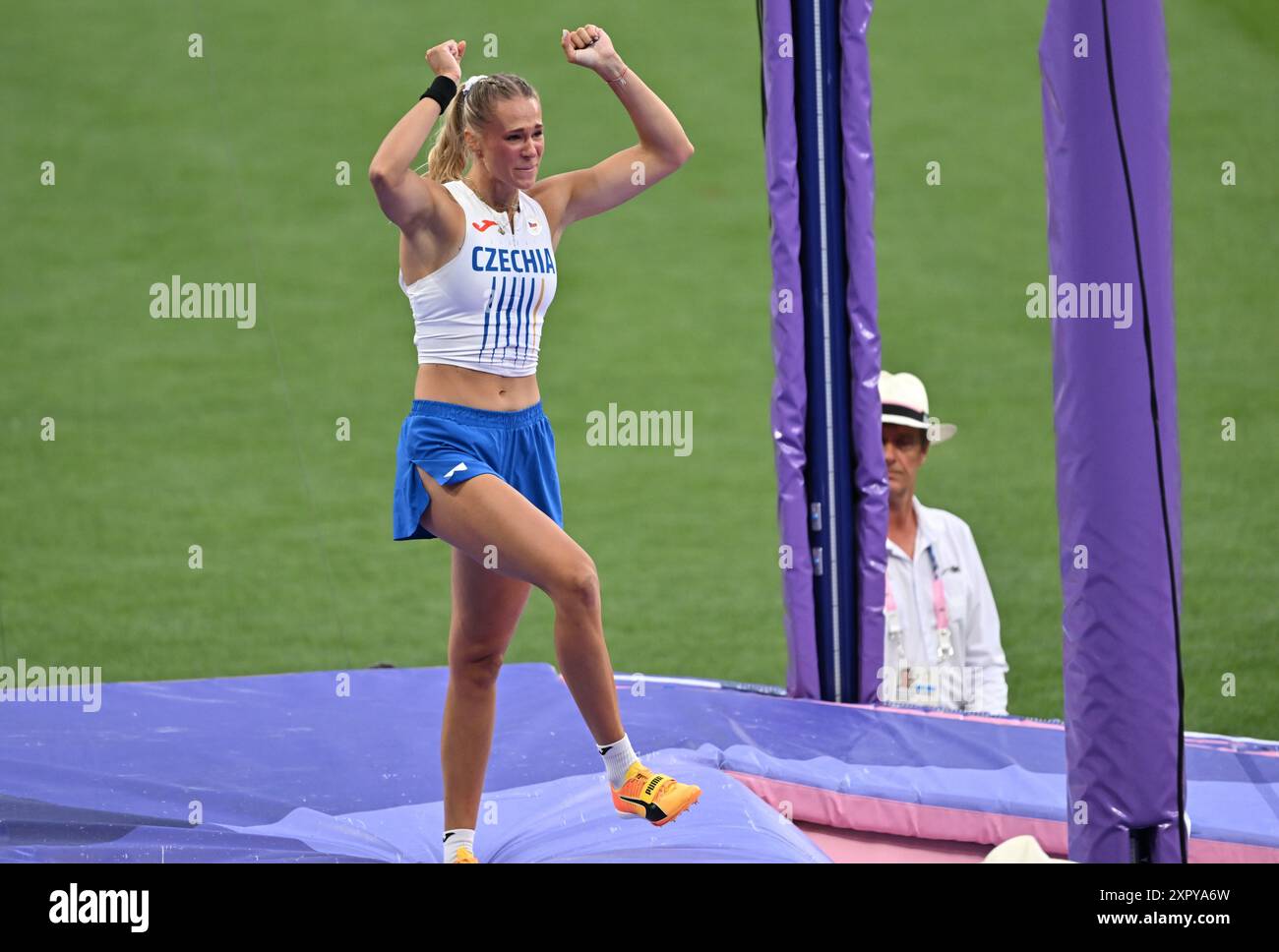 Amalie Svabikova of Czech Republic, Athletics, Women's Pole Vault Final ...