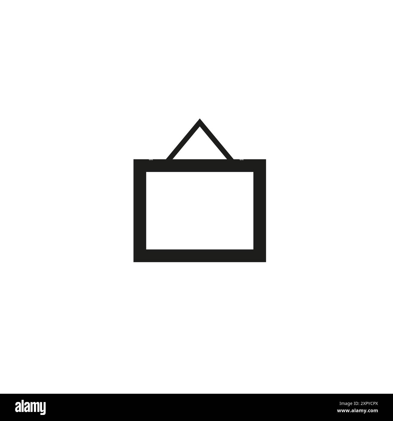 Picture Frame Outline Icon Linear Style Sign For Mobile Concept And Web Design Photo Frame