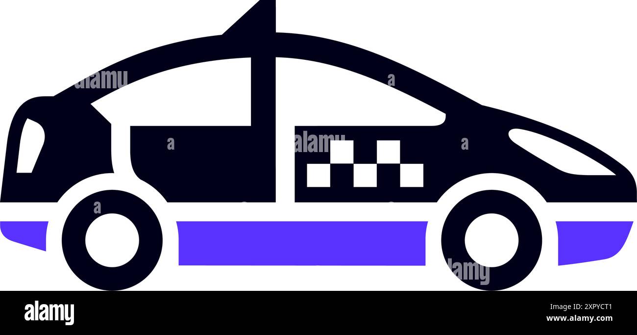 Taxi view Stock Vector Images - Alamy