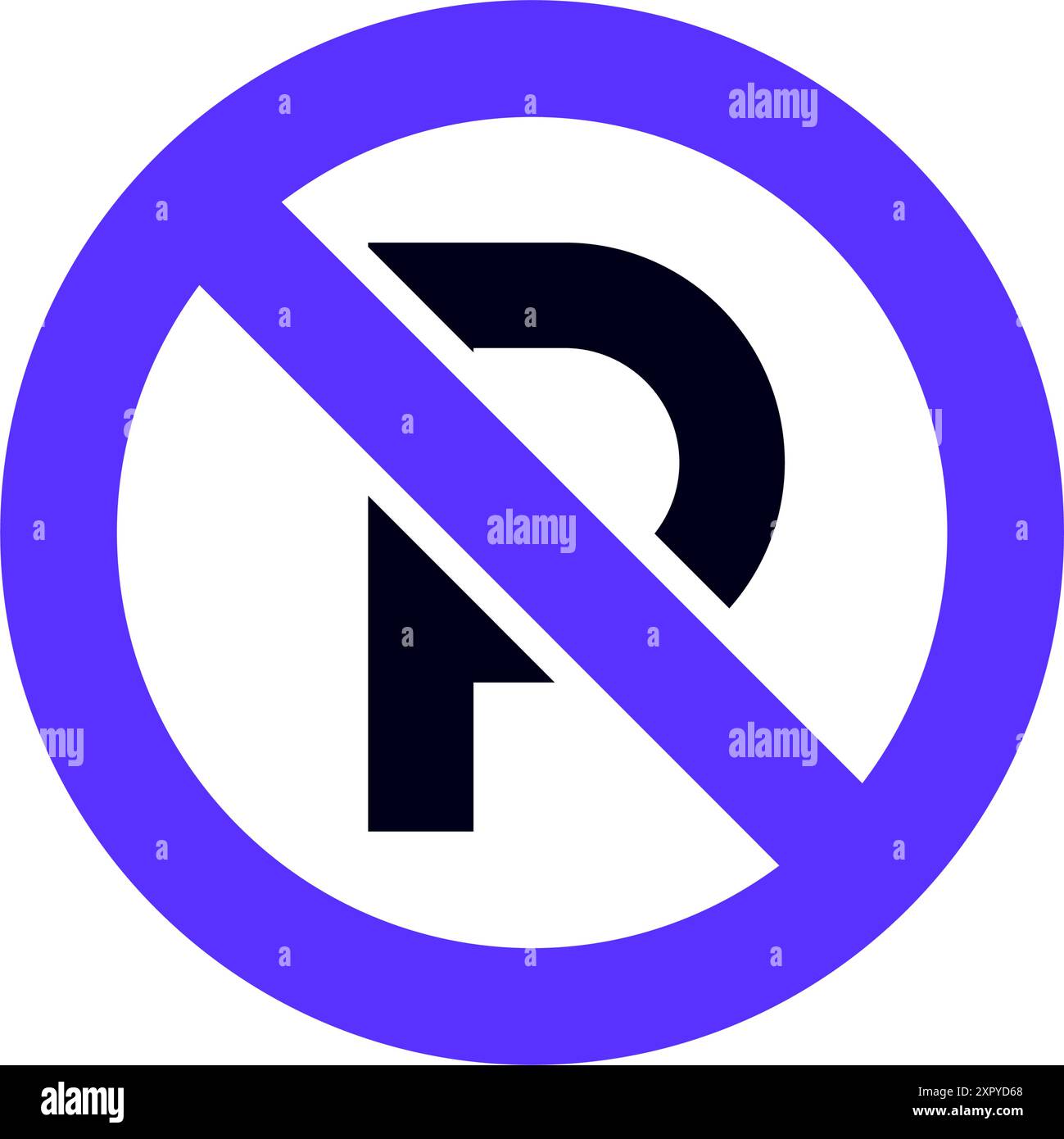 no parking sign, vector icon Stock Vector Image & Art - Alamy