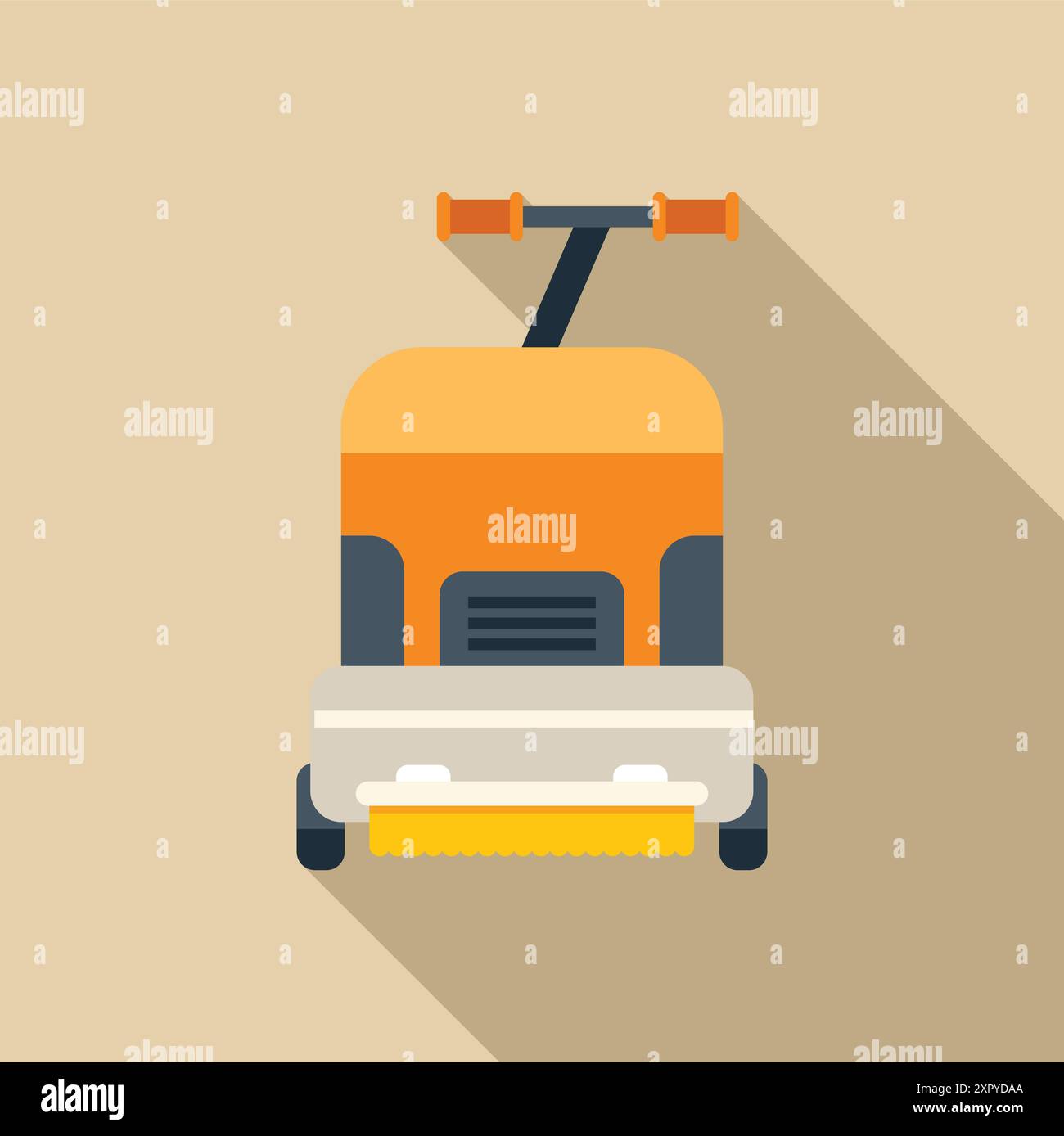 Automatic street sweeper Stock Vector Images - Alamy