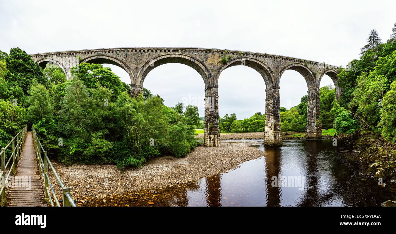 Lambley Viaduct, River South Tyne, Lambley, Northumberland, England ...