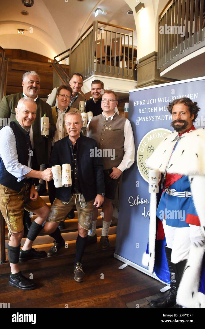 Dr Michael Moeller Hofbraeu Vorstand Oliver Wendel Wirt Gregor Lemke ...