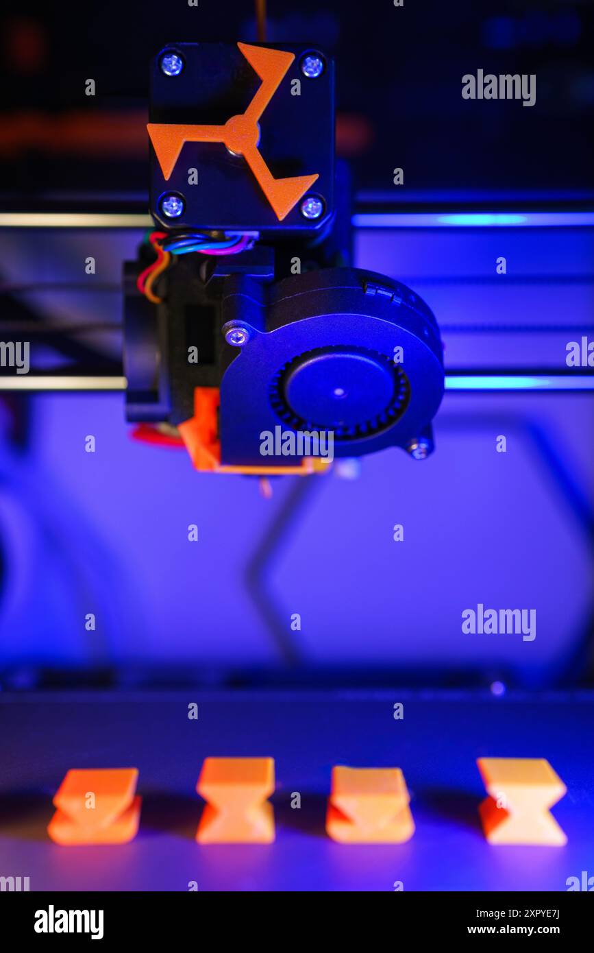 3D printer head. Close up. home factory Stock Photo - Alamy