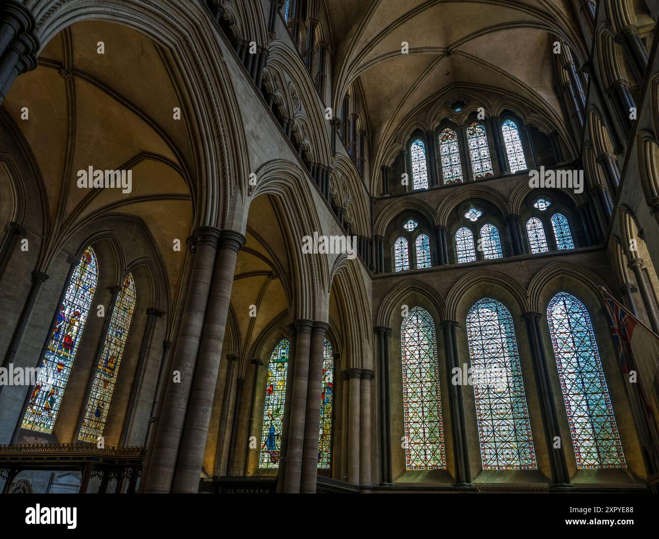 Stained Glass Windows, Northeast Transept, Salisbury Cathedral ...