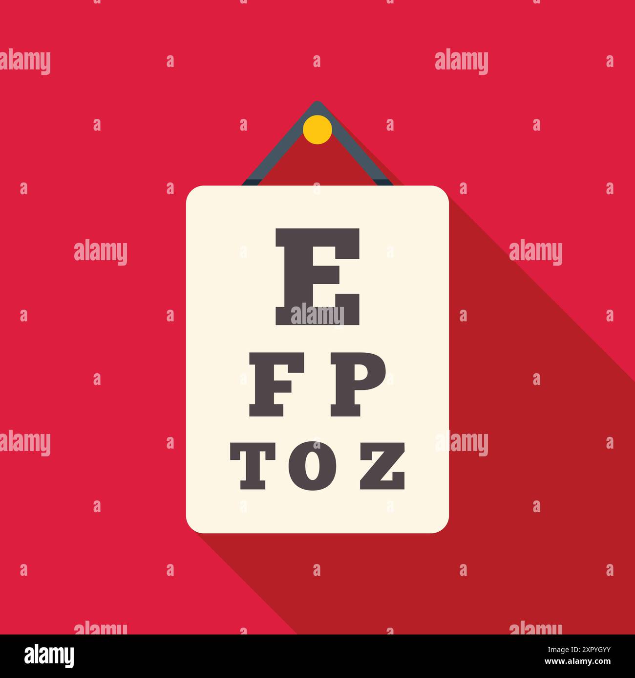 Snellen 'e' eye test chart hi-res stock photography and images - Alamy