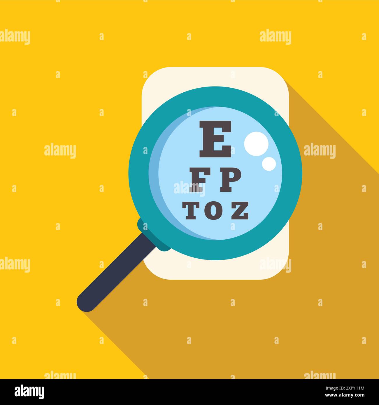 Vision testing glasses snellen eye hi-res stock photography and images ...