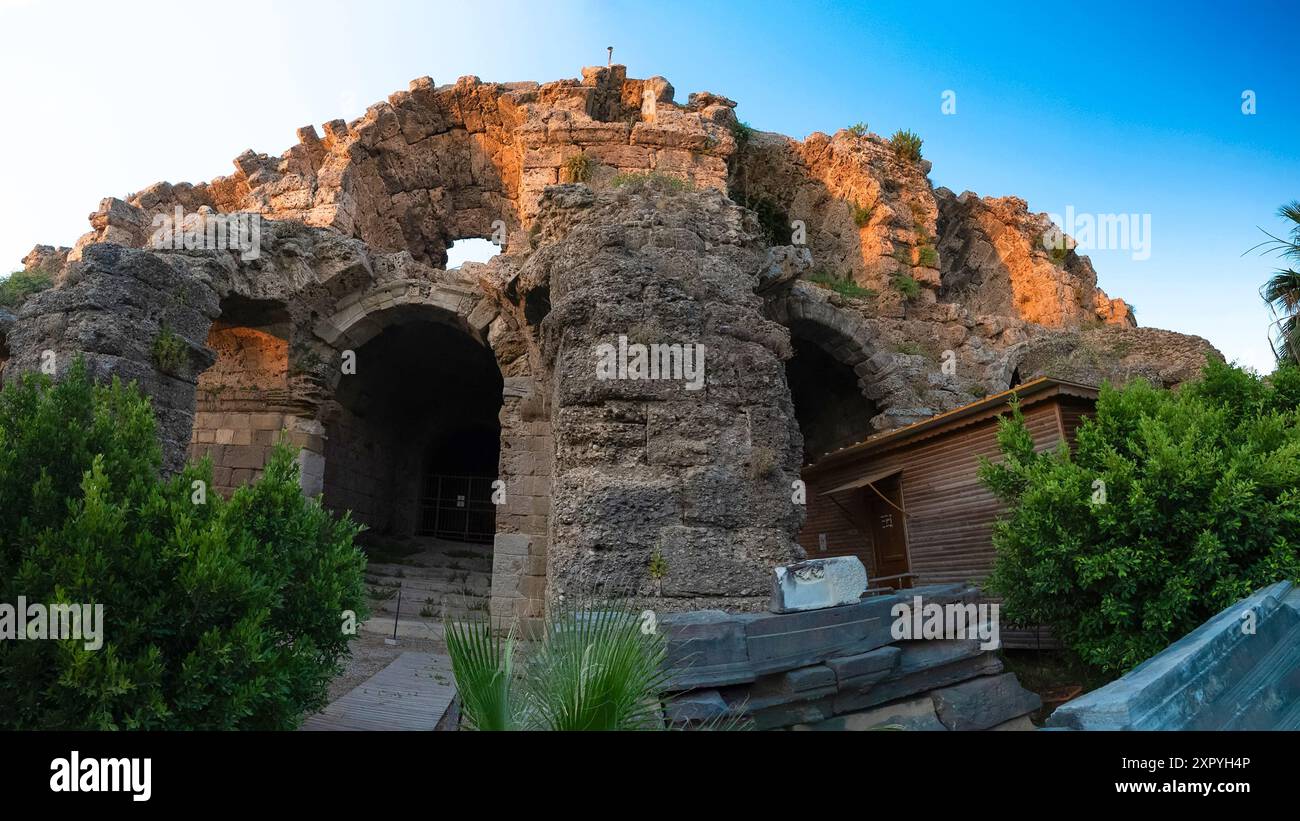 Side view archaeological remains hi-res stock photography and images ...