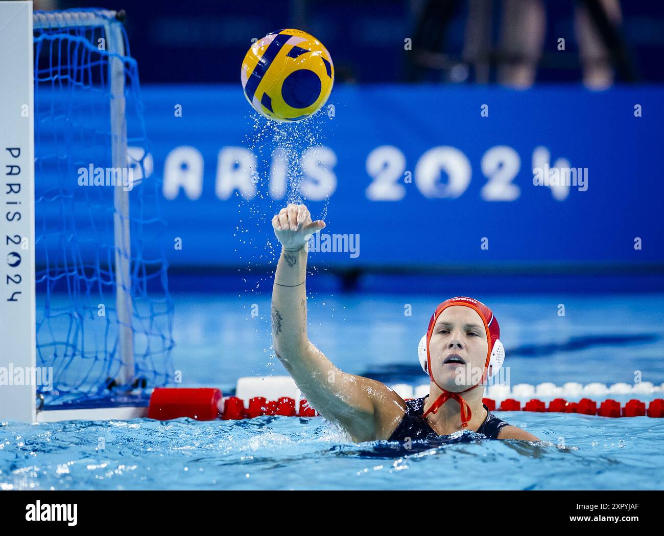 PARIS - Laura Aarts of the Netherlands during the semi-final between ...
