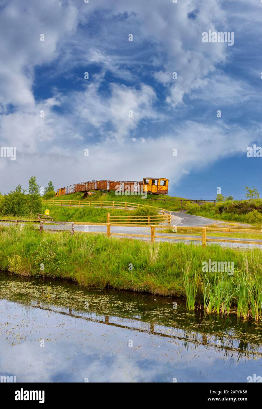 The Sky Train, an environmental sculpture by Michael Bulfin in Bord na ...