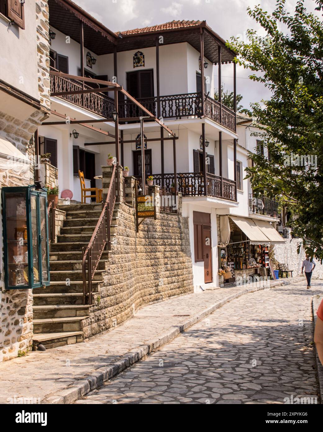Old cobblestone stairs steps hi-res stock photography and images - Alamy