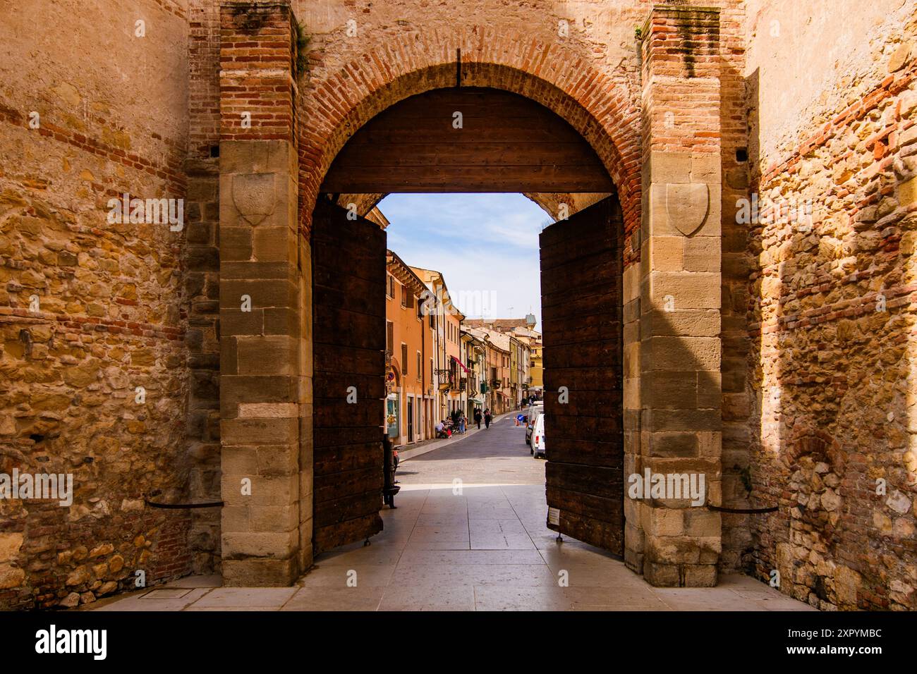 SOAVE, ITALY – MAY 10, 2024:Castello di Soave. The historic castle ...