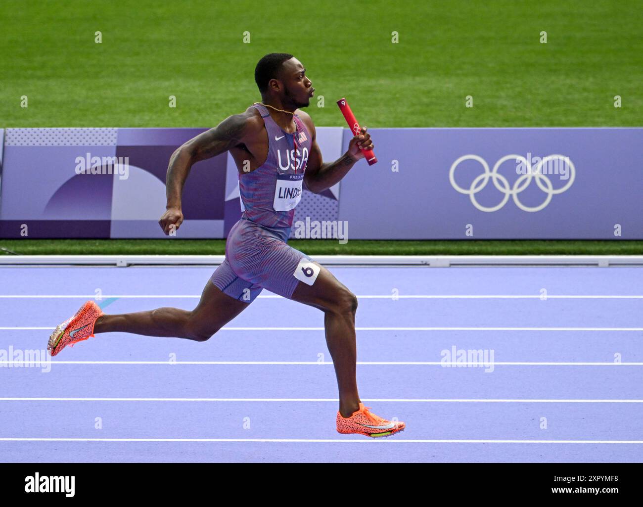 Paris, France. 8th August 2024; Paris Olympic Games, Stade de France ...